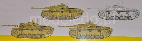 Działo pancerne StuG. III F/8 w skali 1:35 - Modeledo.pl