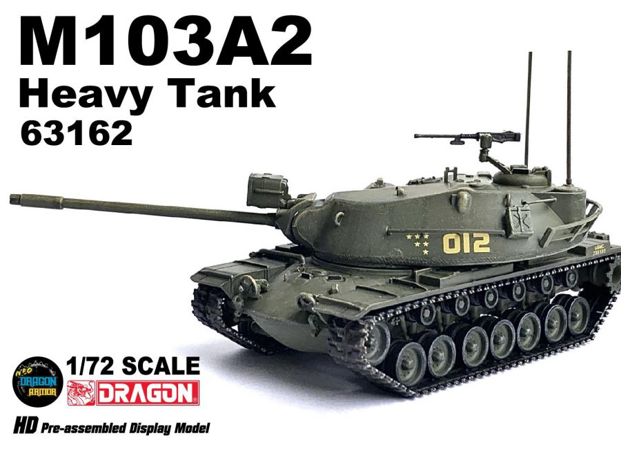 Die Cast Dragon Armor 63162 M103A2 Heavy Tank - Ready-made models of ...