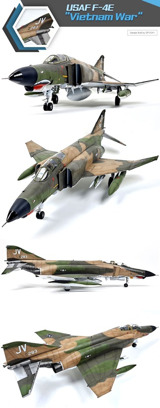 Model samolotu USAF F-4E do sklejania skala 1-32 - Modeledo.pl