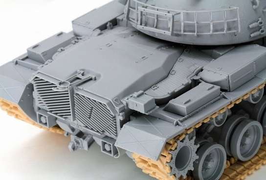 Amerykański czołg M48A3 Patton w skali 1-35 - Modeledo.pl