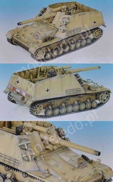 Niemieckiego samobieżne działo polowe Hummel - Modeledo.pl