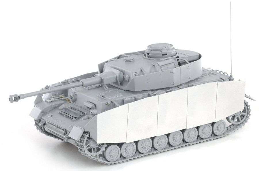 Model czołgu PZIV ausf. H do sklejania 1:35 - Modeledo.pl