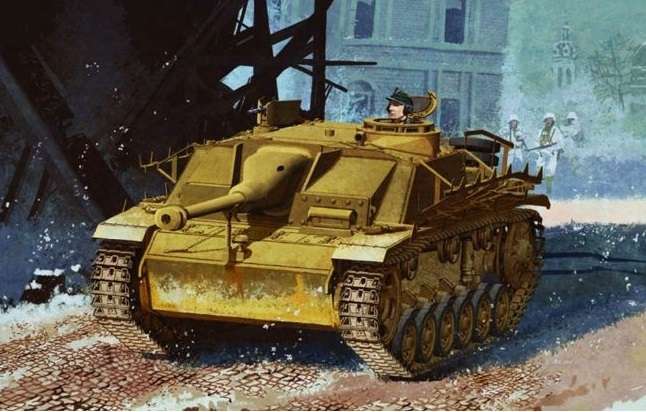 Dragon 6593 StuG.III Ausf.G (Dec.1944 Production) - Modeledo.pl
