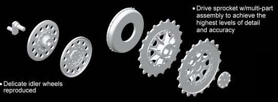 Niemieckie działo samobieżne 8,8 Pak 43 Waffentrager w skali 1-35 ...