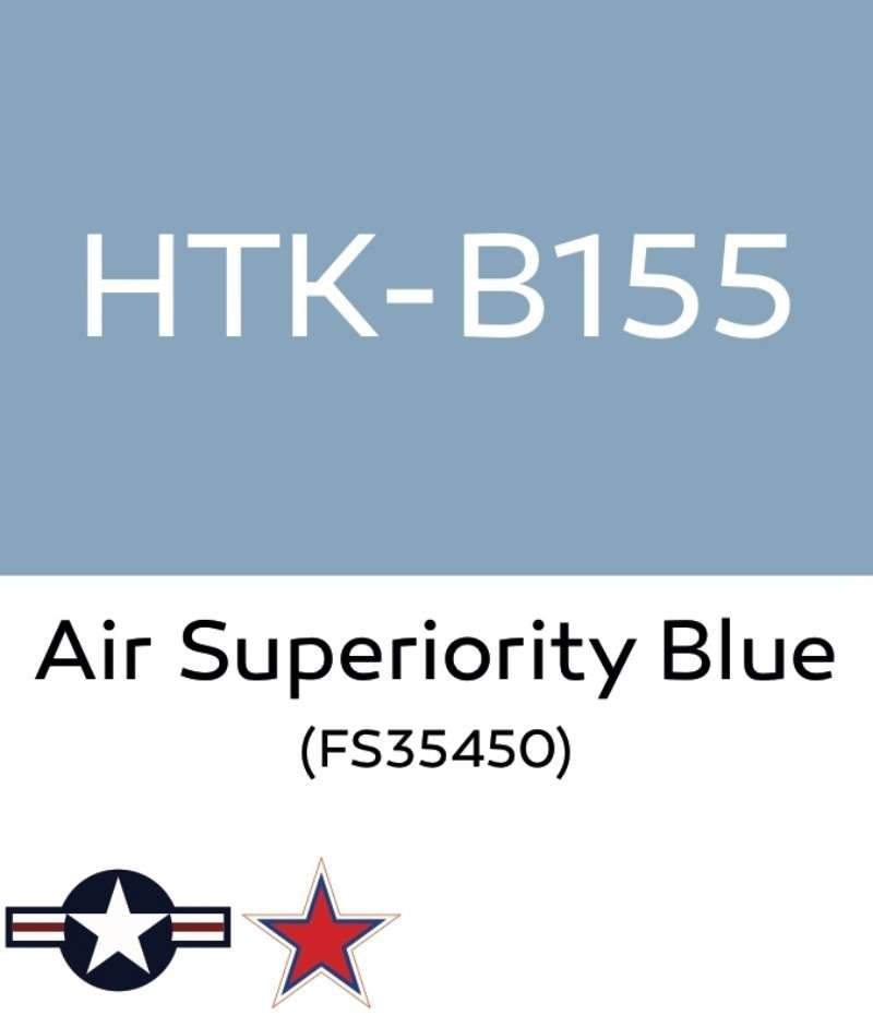 Farba akrylowa - Hataka B155 Air Superiority Blue - 10 ml - Modeledo.pl