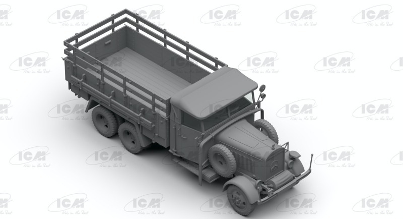 Wojskowe ciężarówki Wehrmachtu modele 1-35 - Modeledo.pl