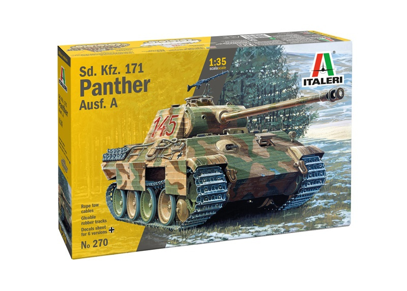 Czołg Panther A model 1-35 - Modeledo.pl