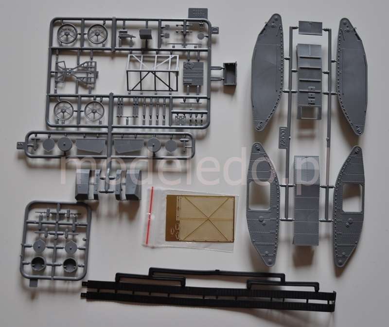 Czołg z WWI Mk. I Female - bitwa pod Sommą 1916 - Modeledo.pl