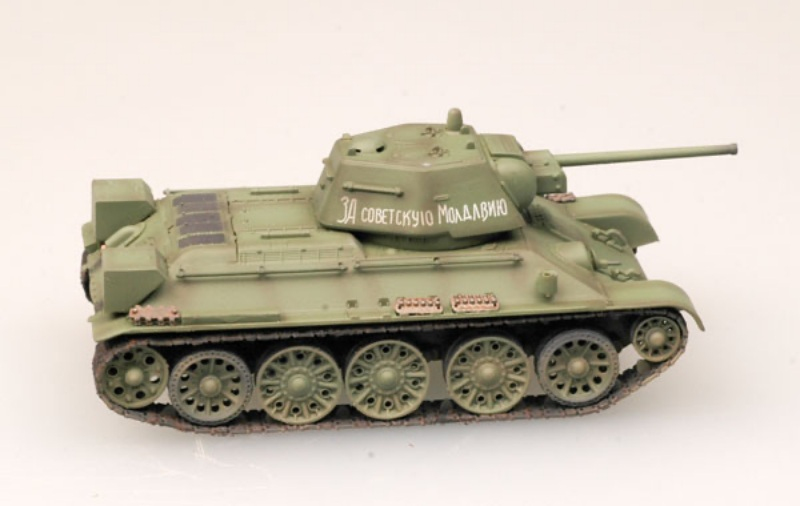 Gotowy sklejony pomalowany czołg T-34/76 - Modeledo.pl