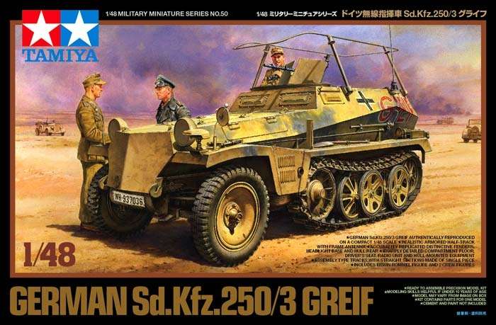 Niemiecki transporter półgąsienicowy Sd.Kfz.250/3 Greif - Modeledo.pl