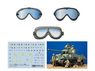 Figurki amerykańskiej załogi czołgu w skali 1-35 - Modeledo.pl