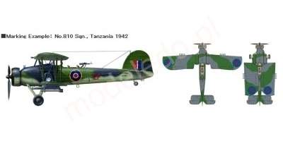 Brytyjski samolot torpedowo-bombowy Fairey Swordifsh Mk.II skala 1:48 ...