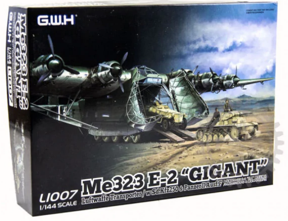 Me 323 D1 Gigant do sklejania w skali 1:144 - Modeledo.pl