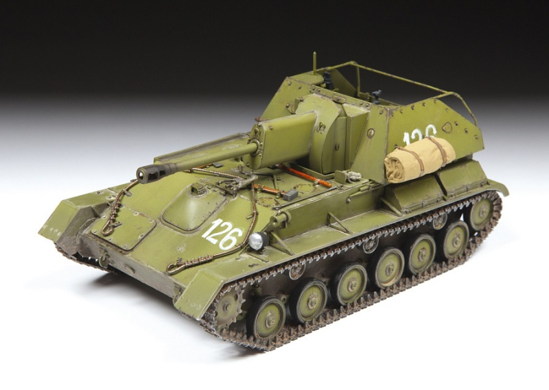 Niszczyciel czołgów Su-76M w skali 1/35 Zvezda 3662 - Modeledo.pl
