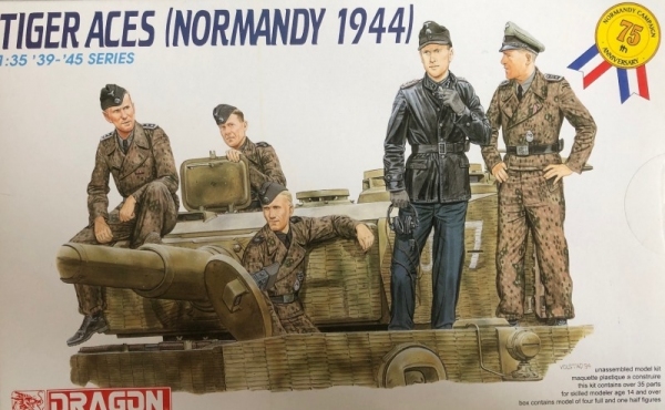 Niemieccy żołnierze - Asy Tygrysa - Normandia 1944 figurki - Modeledo.pl