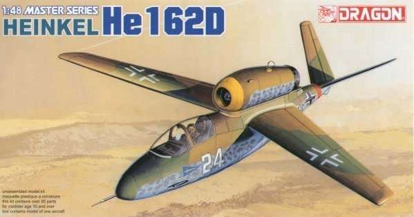 Dragon 5552 He162D HEINKEL - Modeledo.pl
