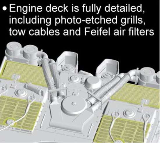 Czołg Tiger I początkowa produkcja - Tunezja w skali 1-35 - Modeledo.pl
