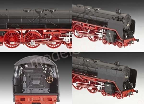 Model do sklejania 2 lokomotyw BR01 i BR02 - Modeledo.pl